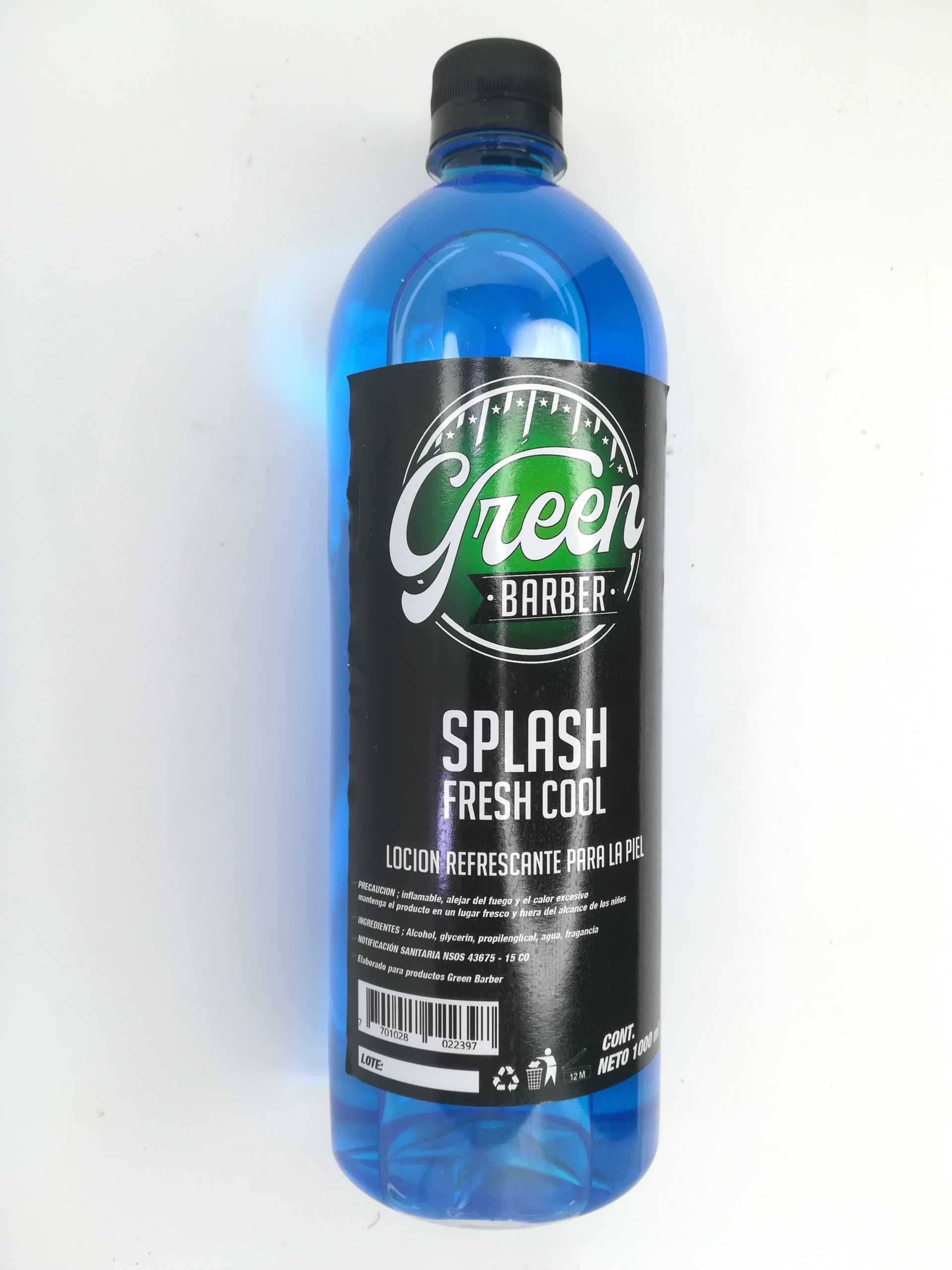 Combo Loción Refrescante Green Barber 1.000 ml + 250 ml | Colbarber